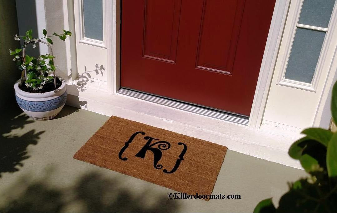 Monogram Welcome Doormat – UnwelcomeDoormats